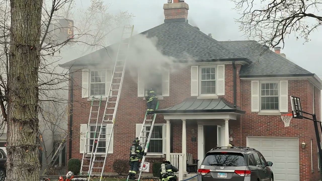 Firefighters Battle Park Ridge, IL, House Fire | Firehouse