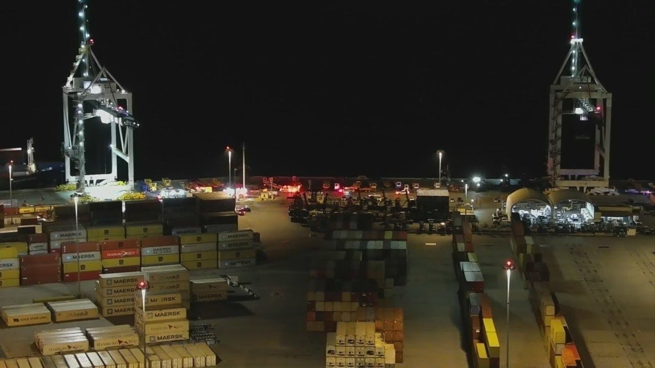Car in Shipping Container Burns at Miami Port | Firehouse