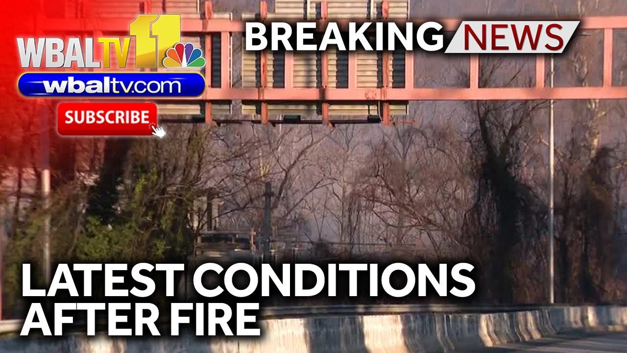 Baltimore Firefighters Battle Wind-Driven Fire in Wood Collection Area ...