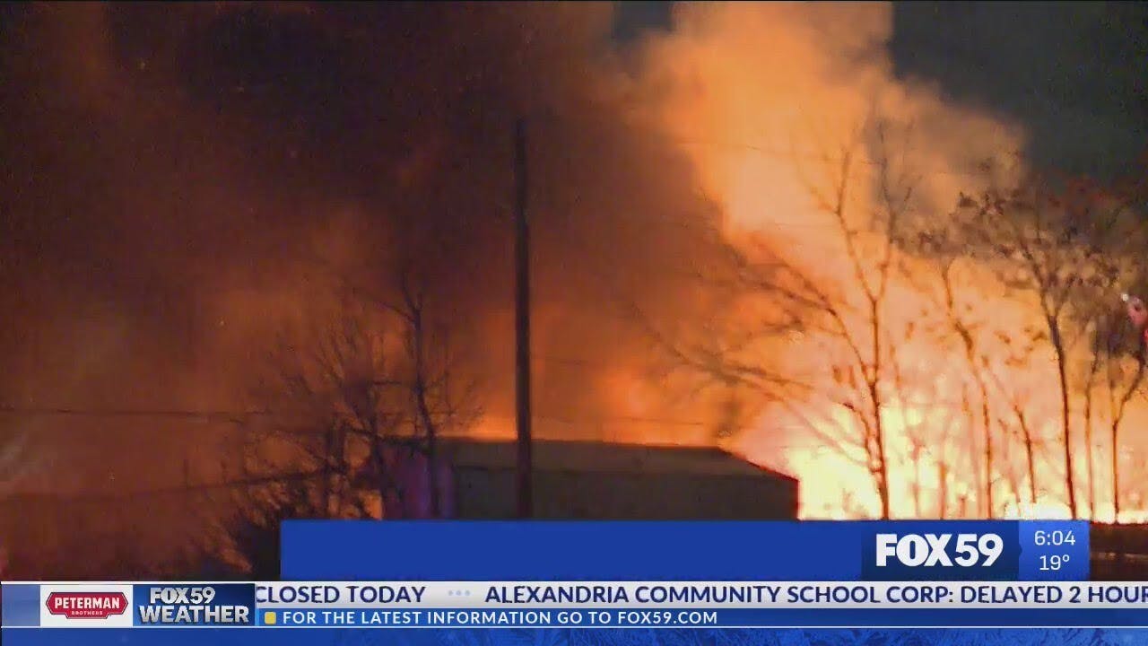 Heater Filled with Mixed Fuel Sparks Massive Indianapolis Fire | Firehouse