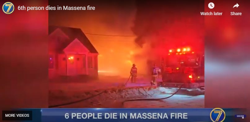 Six People Killed in Massena, NY, House Fire | Firehouse