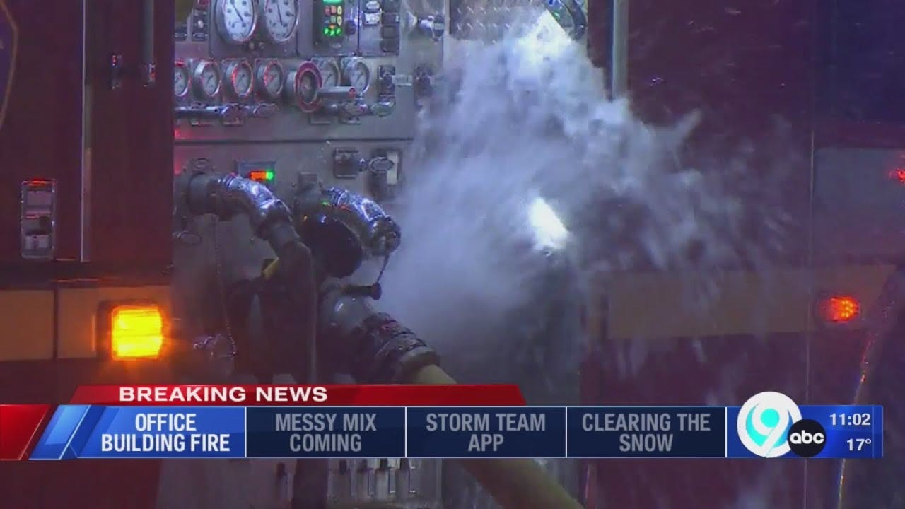 Ceiling Collapses During New York Office Fire | Firehouse