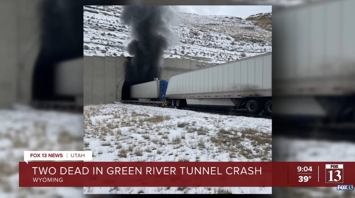 Crash in Green River, WY, Interstate Tunnel Turns Deadly | Firehouse