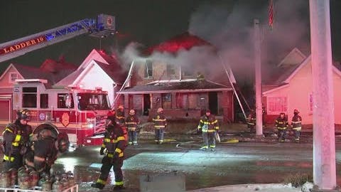 Close Call for Indianapolis Firefighters at House Blaze | Firehouse