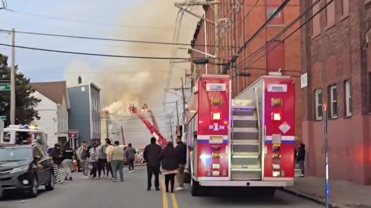 Fire Destroys Two Structure in Paterson, NJ | Firehouse