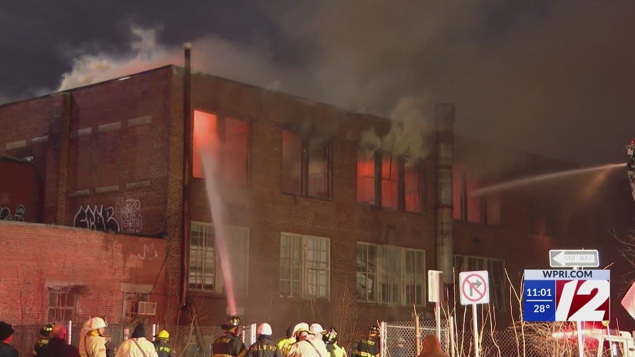 Firefighters Battle Fire in Former School in Fall River, MA | Firehouse