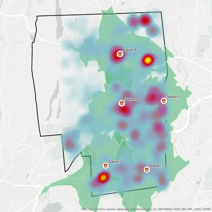 Using GIS to Site Fire Stations and Improve Incident Response Times ...