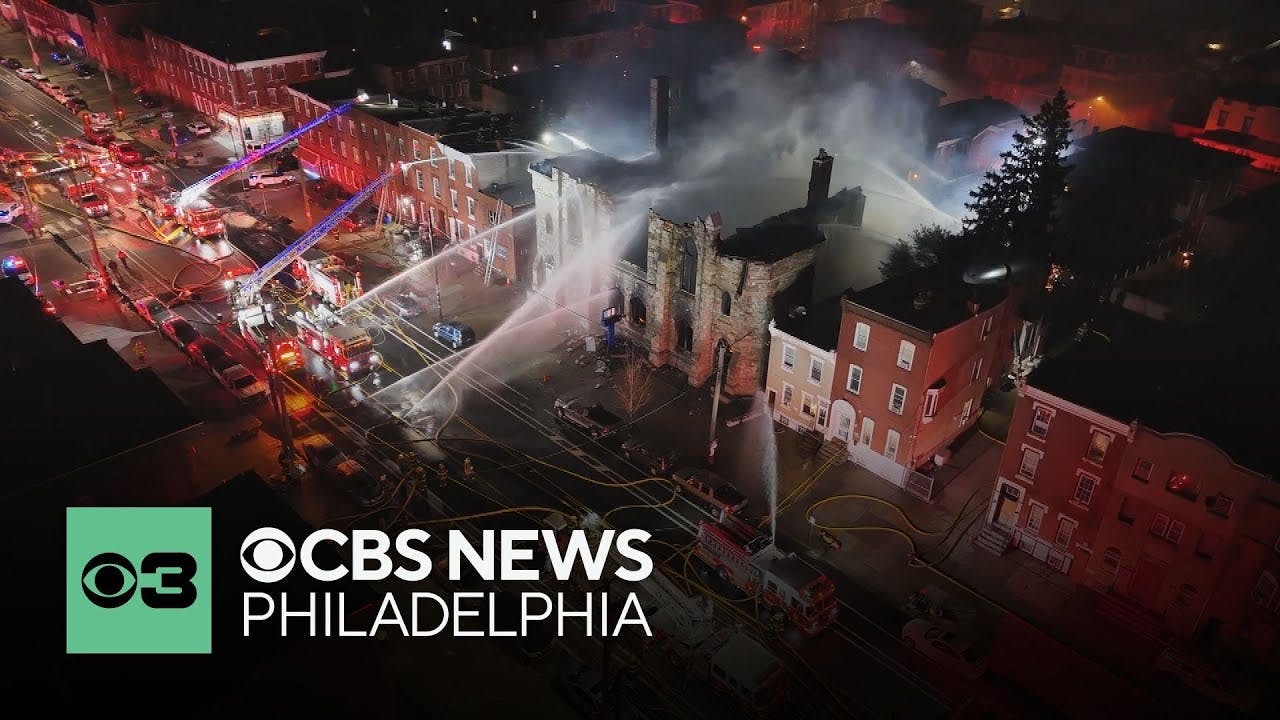 Multi-Alarm Fire Destroys Vacant Church in Philadelphia | Firehouse