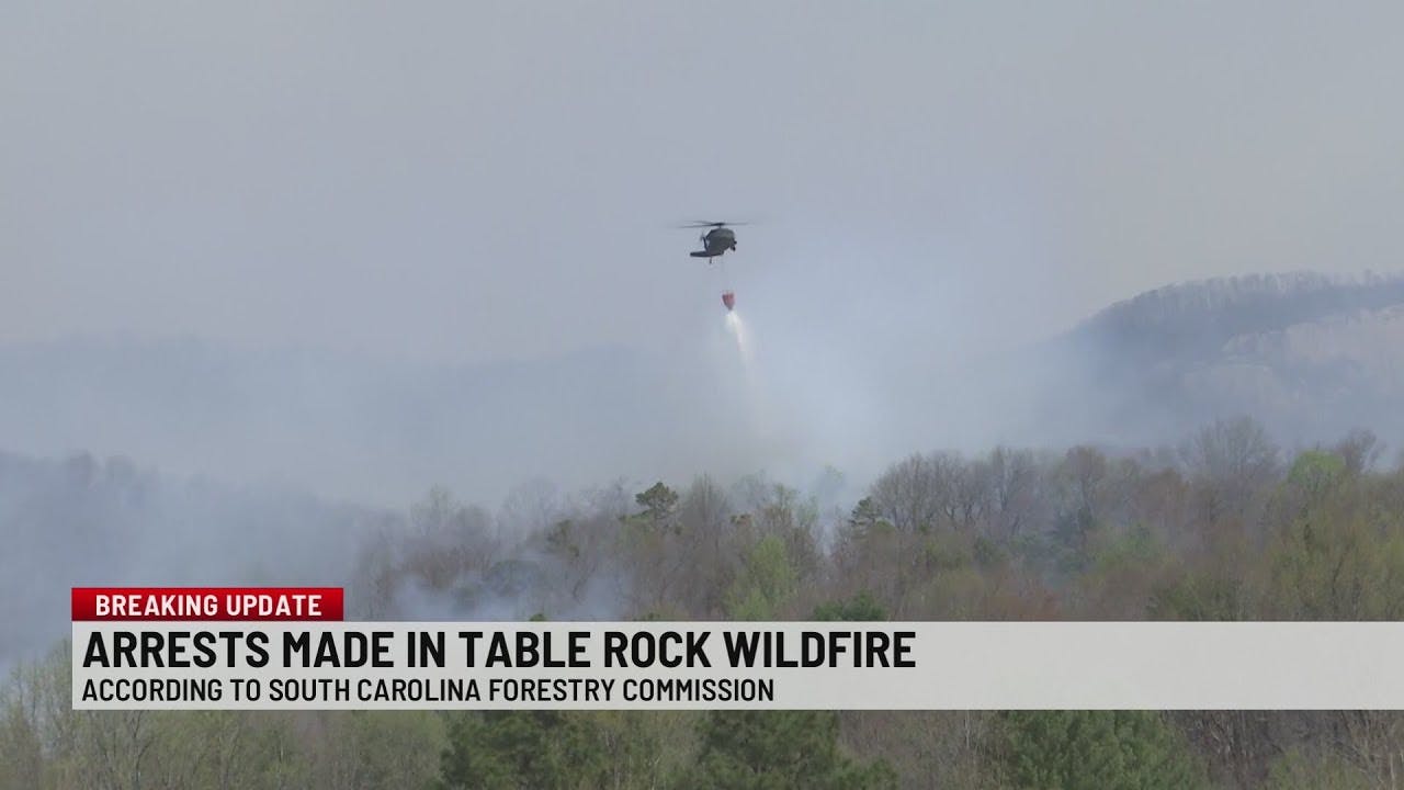 Teens Arrested for SC's Table Rock Wildfire That Consumed 13,000 Acres ...