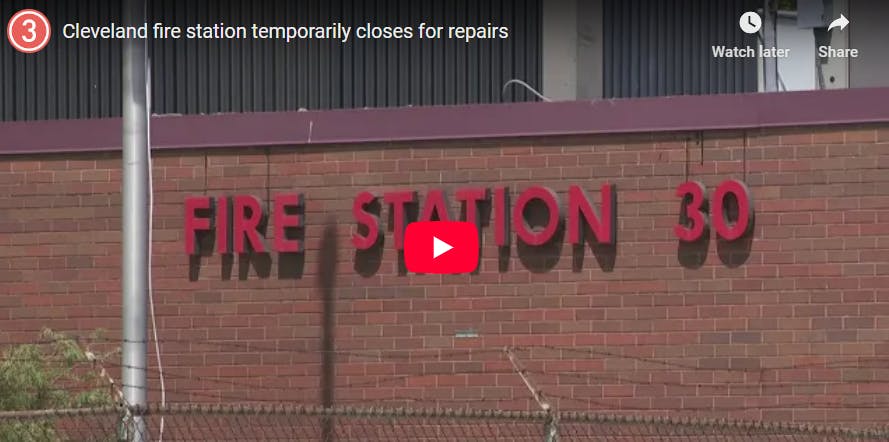 Leaky Roof Forces Closure of Cleveland Fire Station | Firehouse