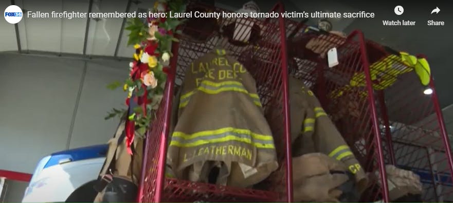 Fallen Laurel County, KY, Firefighter Known for Calm Voice in Stressful ...