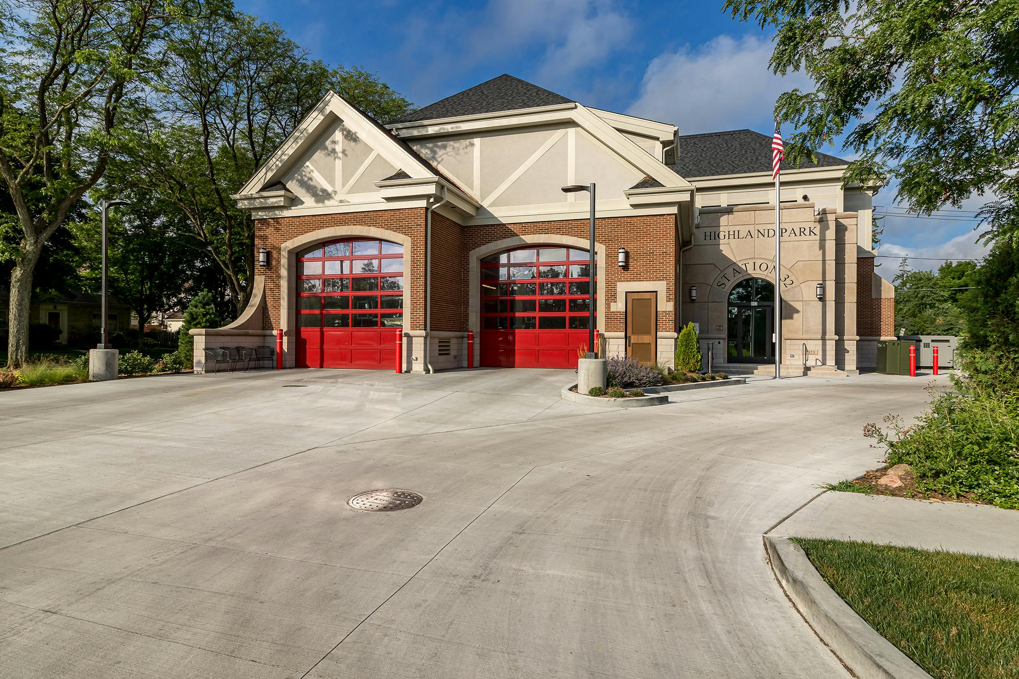 Highland Park IL Fire Department Fire Station | Firehouse