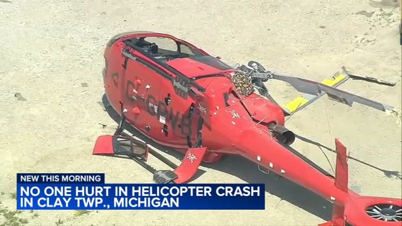 Chopper Rolls Trying to Land at Clay Township, MI, Restaruant | Firehouse