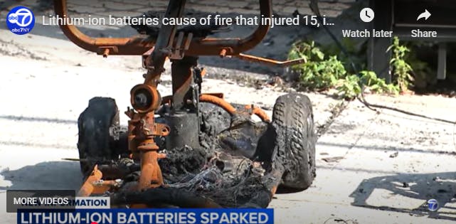 Update: Lithium-Ion Batteries Caused Fire that Injured FDNY ...