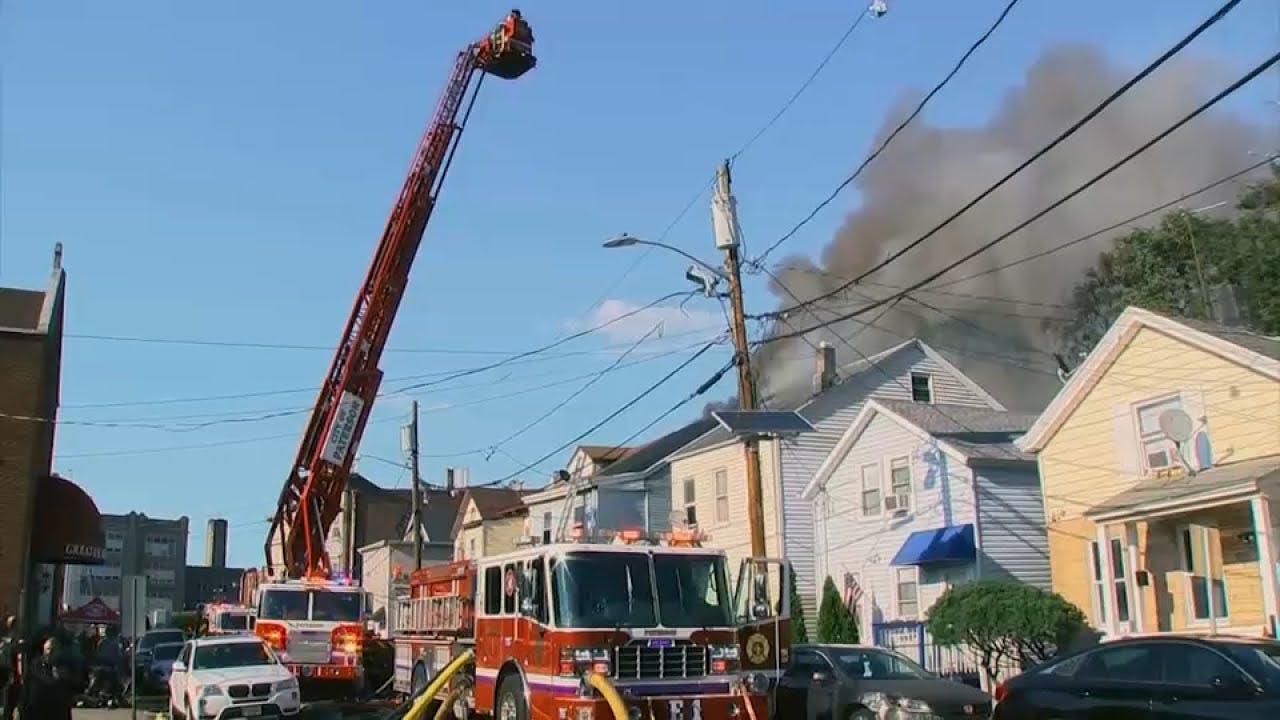Four-Alarm Fire in Paterson, NJ, Leaves Two Firefighters Hurt | Firehouse