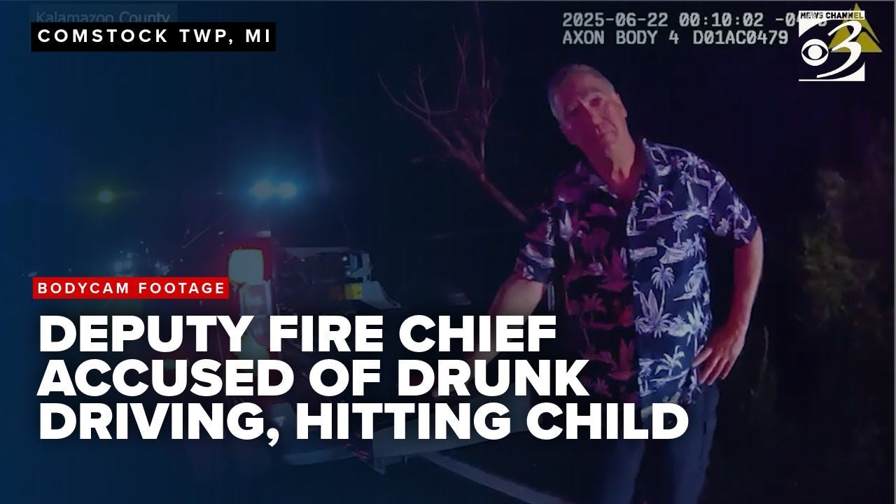 Bodycam Shows Arrest of Comstock Township, MI, Deputy Fire Chief for ...