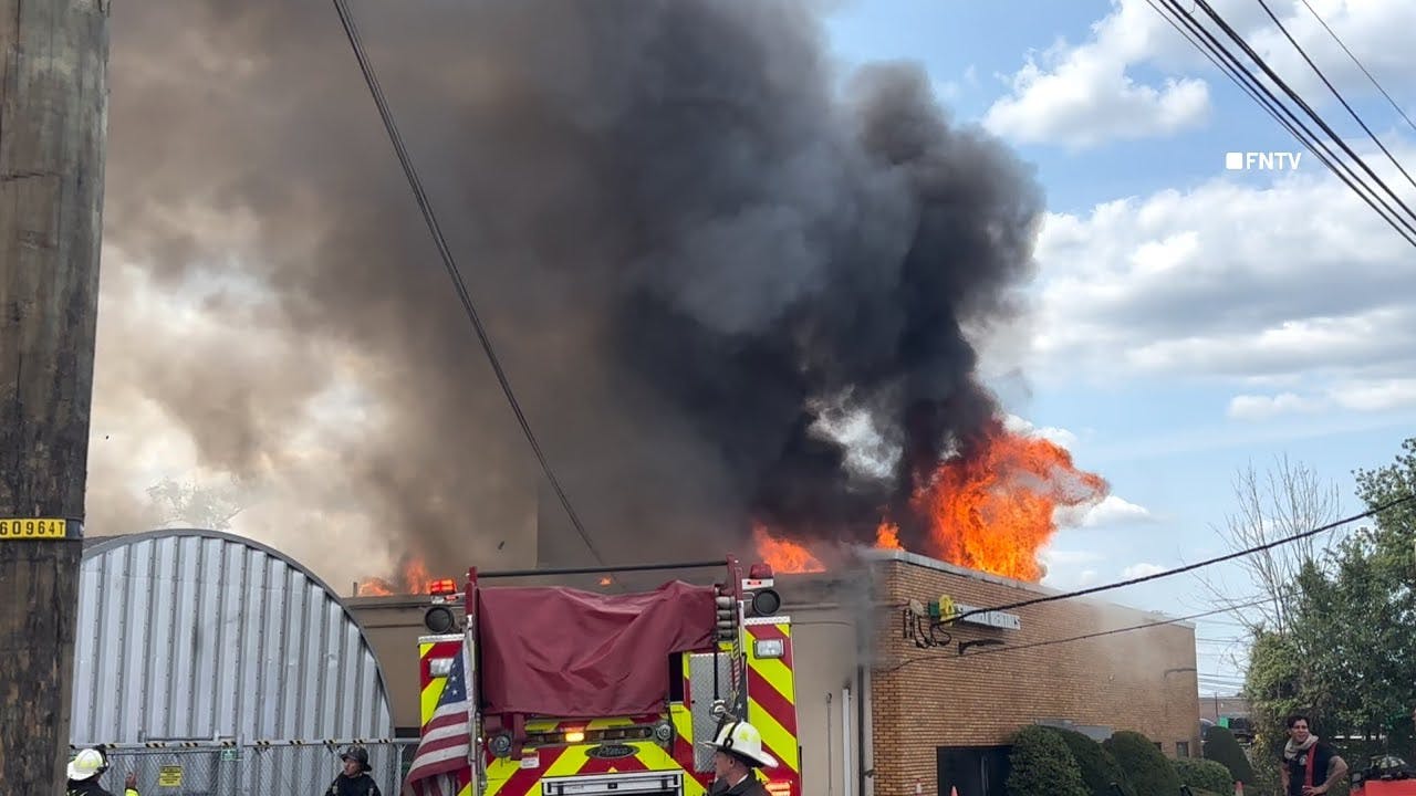 Firefighters Battle Four-Alarm Fire in Totowa, NJ | Firehouse