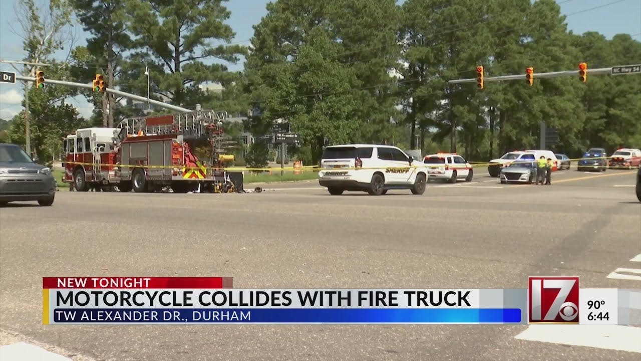 Motorcyclist Dead after Collision with Durham, NC, Fire Truck | Firehouse