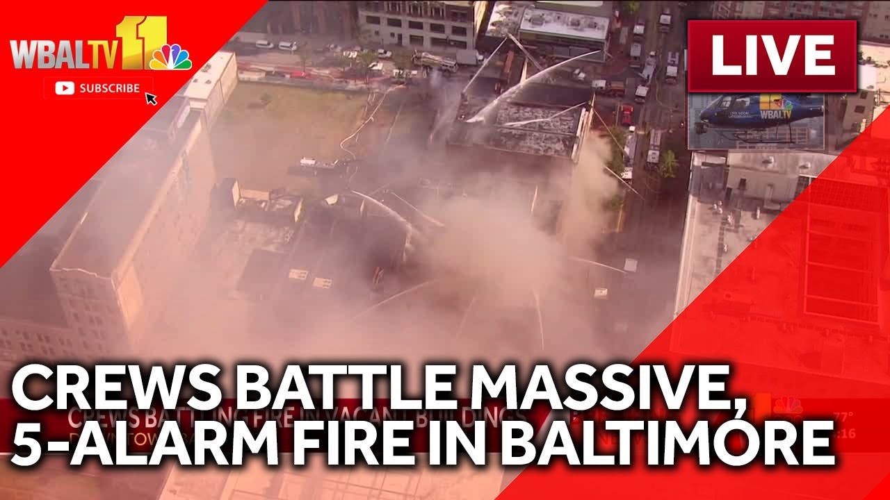 Watch: Five-Alarm Fire in Downtown Baltimore | Firehouse
