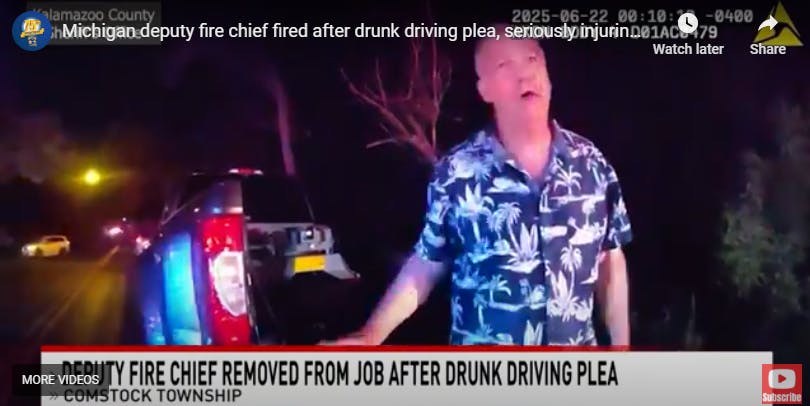 Comstock, MI, Deputy Fire Chief Axed after DUI Crash that Hurt Girl ...