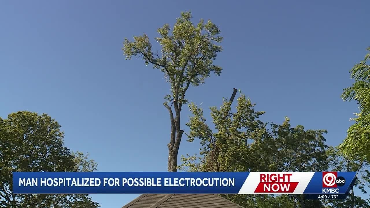 Shocked Tree Trimmer Rescued by Kansas City, MO, Crew | Firehouse