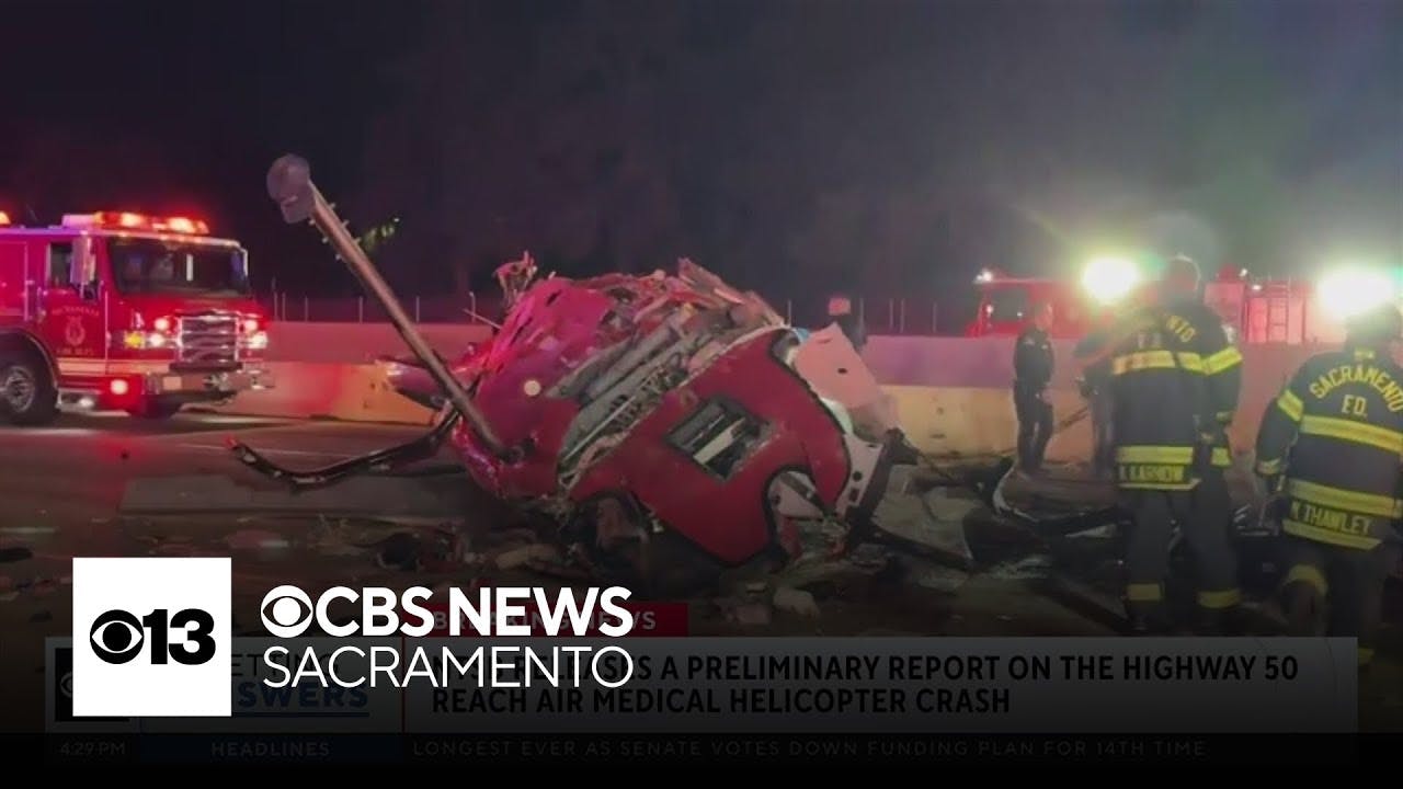 NTSB: Medevac Chopper Lost Power Before Crashing on CA Highway Last ...