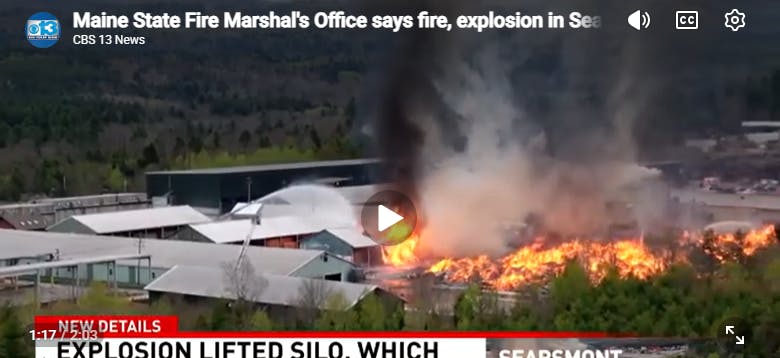 Searsmont, ME, Silo Blast that Killed Firefighter Eyed as Accidental ...