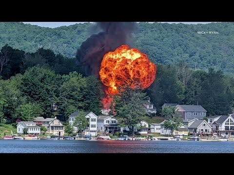 Propane Tank Explosion Destroys Houses in Clinton Township, PA | Firehouse